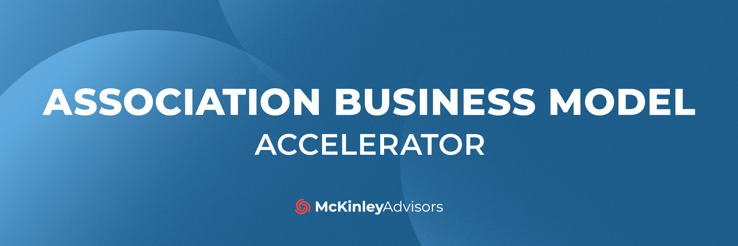 Association Business Model Accelerator | McKinley Advisors